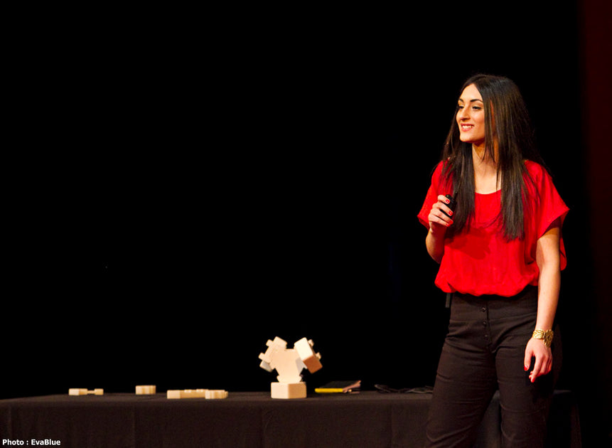 The Empathy Toy onstage at TEDx – Twenty One Toys